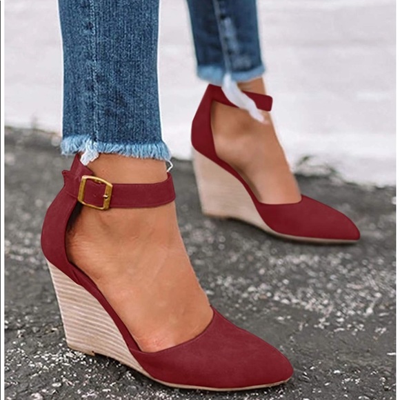 S. the Widow | Shoes | Enid Pointed Toe Wedges | Poshmark
